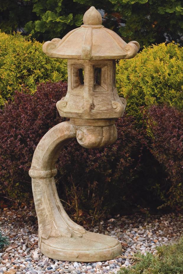 48" Cantilevered Lantern Statue – Southern Idaho Landscape Center