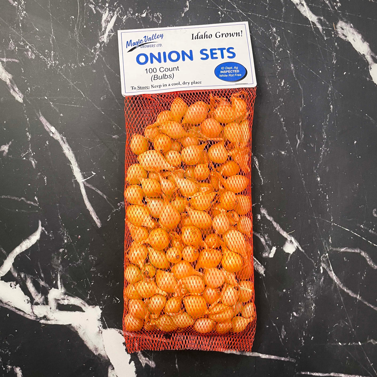 Yellow Onion Sets 100 Pack – Southern Idaho Landscape Center