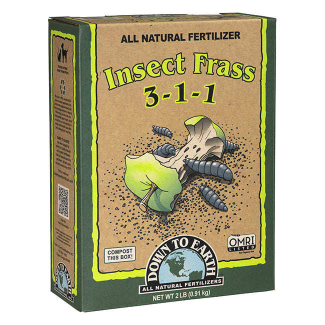 Down To Earth Insect Frass 3-1-1, OMRI, 2 lbs. – Southern Idaho ...