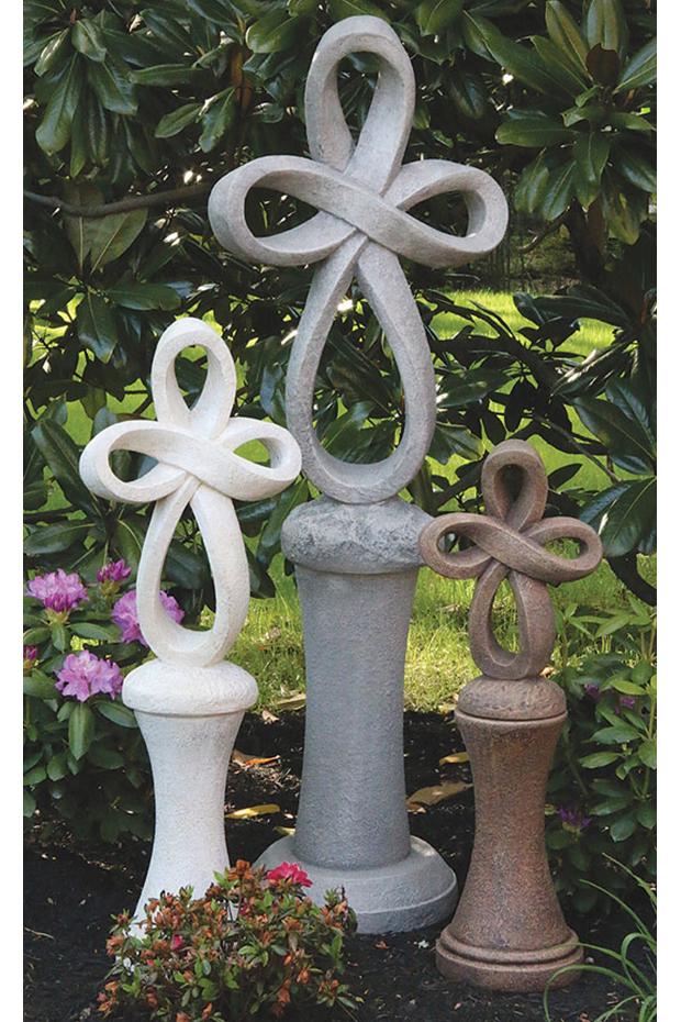 26" Eternity Cross Statue – Southern Idaho Landscape Center