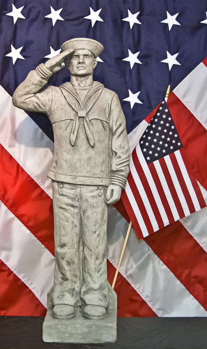 30" Navy Sailor Statue – Southern Idaho Landscape Center