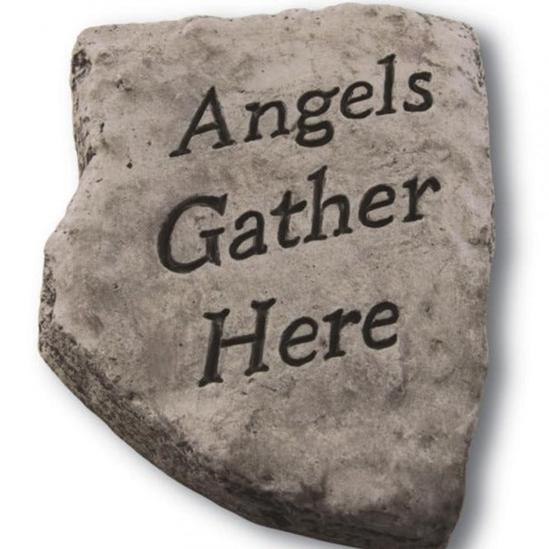 8" Garden Stone - Angels Gather Here – Southern Idaho Landscape Center