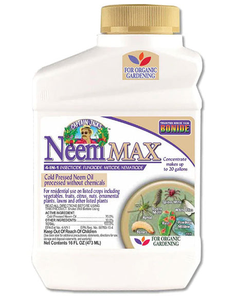 Bonide Captain Jack's Neem Max, Concentrate, 8 oz. – Southern Idaho ...