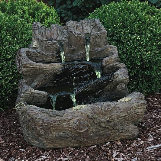 Log Spill Fountain – Southern Idaho Landscape Center
