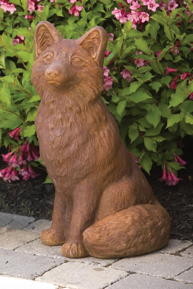 Medium Fox Statue – Southern Idaho Landscape Center