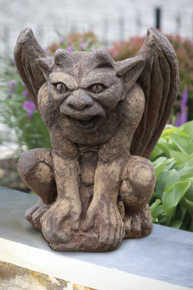 Sitting Jonas Gargoyle Statue – Southern Idaho Landscape Center