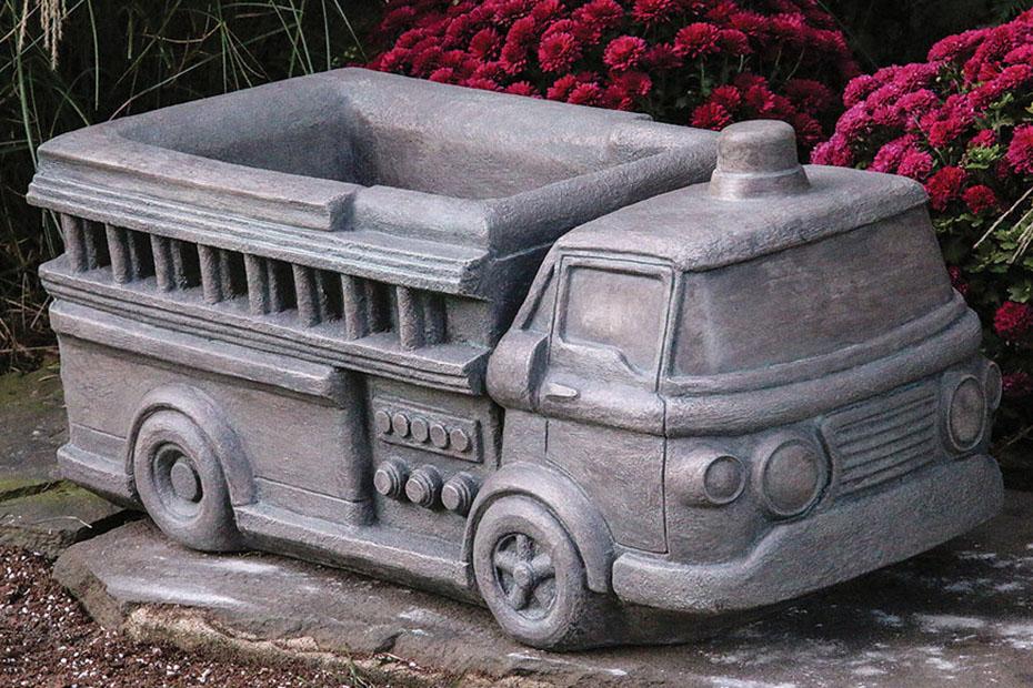 Fire Truck Planter – Southern Idaho Landscape Center