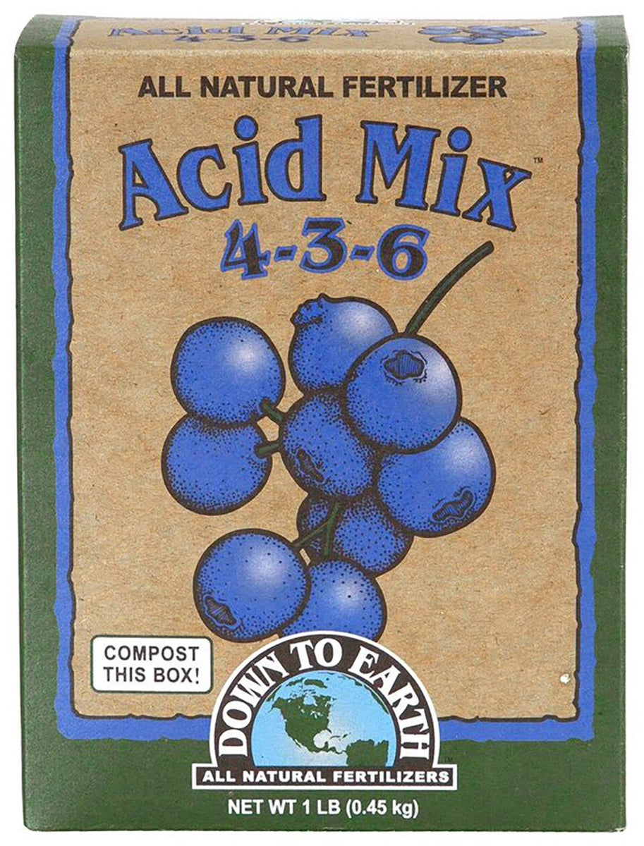 Down To Earth Acid Mix 4-3-6, OMRI, 1 lb. – Southern Idaho Landscape Center