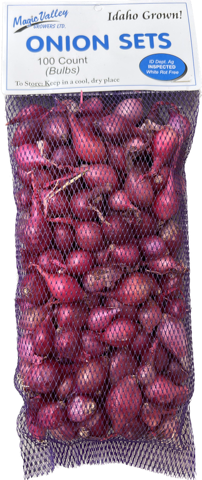 Red Onion Sets 100 Pack – Southern Idaho Landscape Center