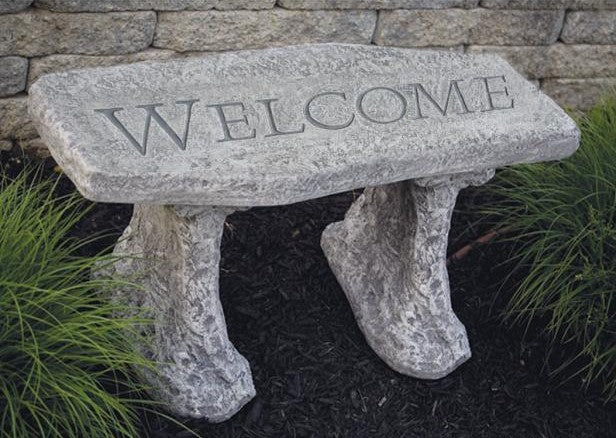 Garden Greetings Bench - Welcome – Southern Idaho Landscape Center