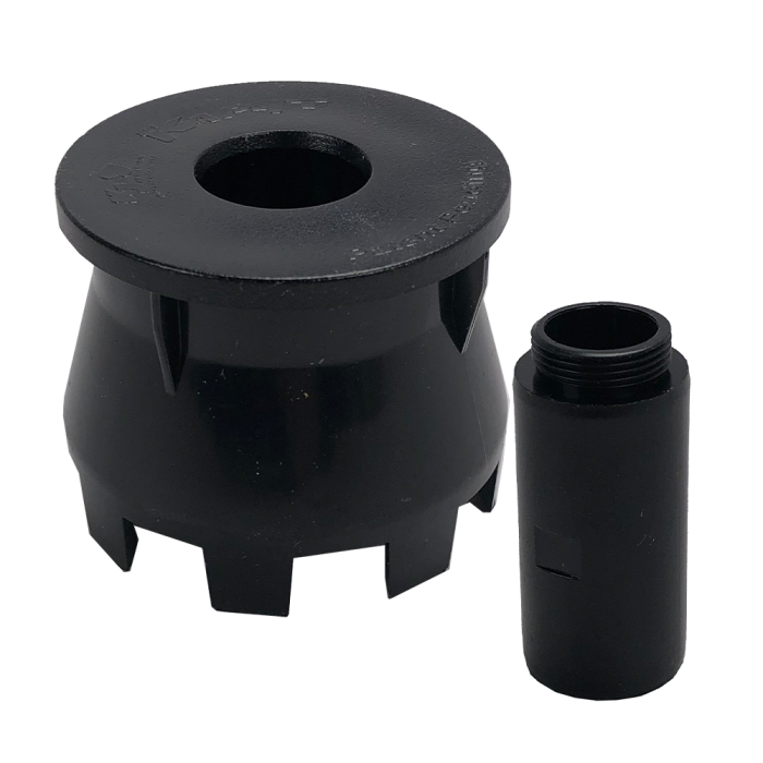 KAP-IT Pop-Up Sprinkler Riser Extension 1-1/2", 10-Pack, Black ...
